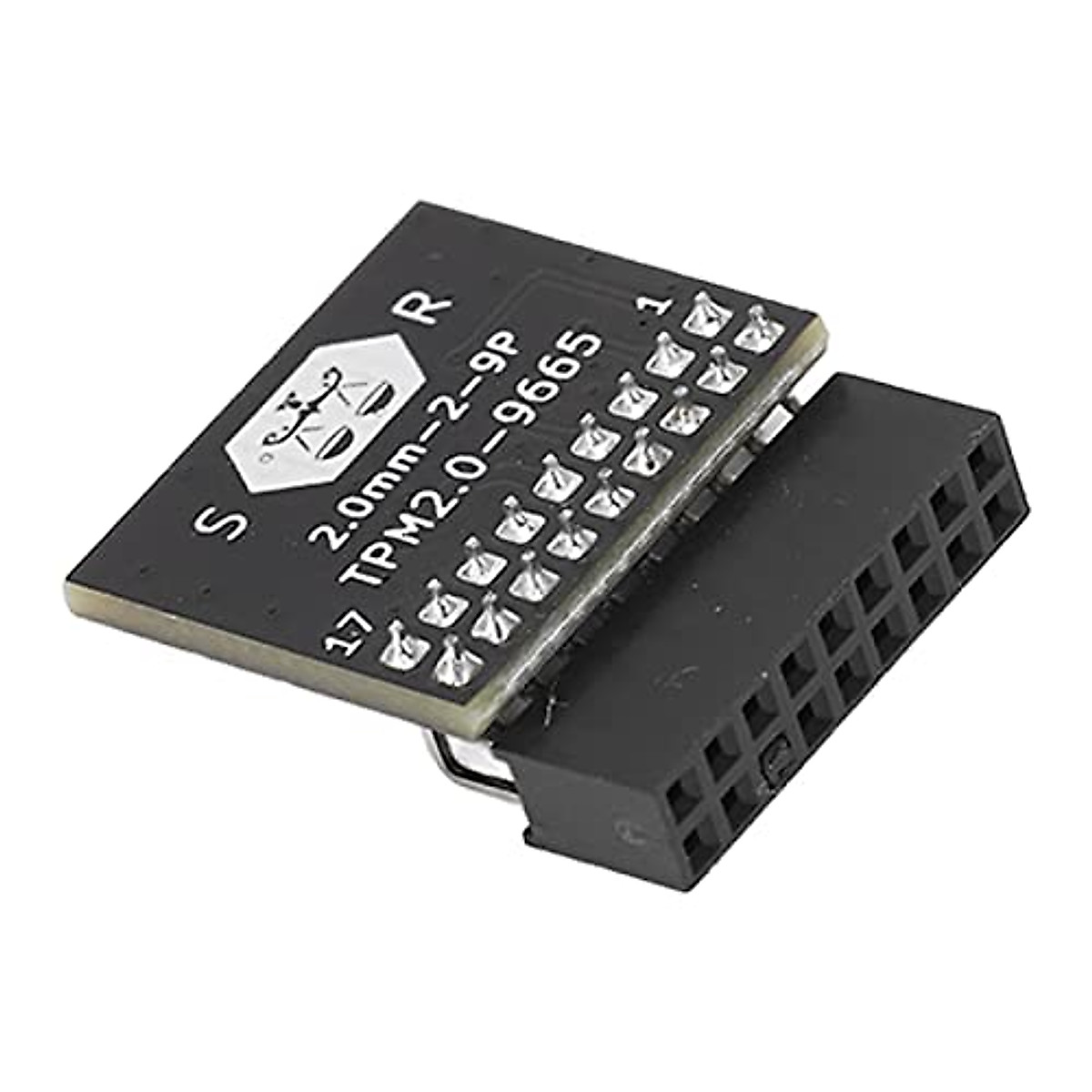 18 Pin Security Module TPM 2.0 Remote Card Encryption Module, TPM2.0 Module Board LPC Interface Compatible with PC