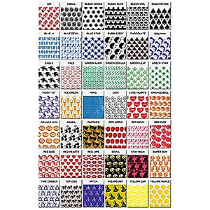 Apple Brand Bags 2020 Original Apple Brand Zip Top Baggies Mix 26 Designs 104 bags 2.0 inch x 2.0 inch