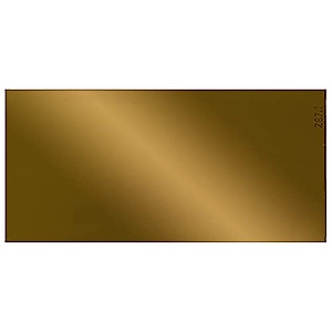 Gold Coated Green Welding Filter, 2" x 4.25" (Shade 14)