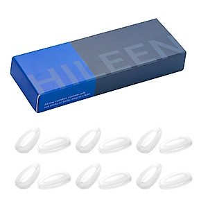 HILEEN 6 Pairs Replacement Nose Pads Nose Piece for Oakley Feedback OO4079 | Holbrook Metal OO4123 | Gauge 6 OO6038 | Gauge 8 OO4124 | Crosshair OO4060 OO6014 OO4069 | Elmont M L OO4119 Sunglass