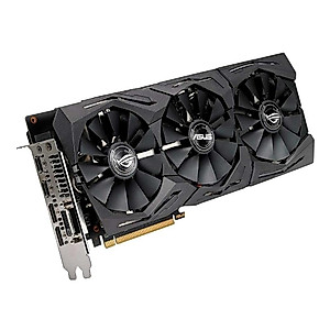 ASUS ROG-STRIX-RX580-O8G-GAMINGOC Edition GDDR5 DP HDMI DVI VR Ready AMD Graphics Card
