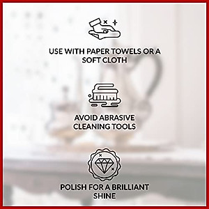 HOPE'S Premium Metal Care Brass Polish and Cleaner, Shines and Prevents Tarnish, Safe for Brass, Copper, Chrome, Sterling Silver, 8 oz, Pack of 1