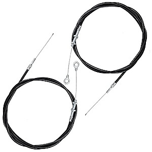 HOLATO 71 Inch Throttle Cable for Predator 196cc 212cc 5.5hp 6.5hp GX160 GX200 Engine Manco Dingo ASW 8252-1390 American Sportworks Kandi Yerf Dog Go Kart Go Cart Lawn Mower Mini Bike Heavy Duty Parts