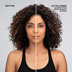 Redken Color Extend Brownlights Blue Toning Shampoo | For Natural & Color-Treated Brunettes | Neutralizes Brass In Brown Hair | Sulfate-Free | 33.8 Fl Oz