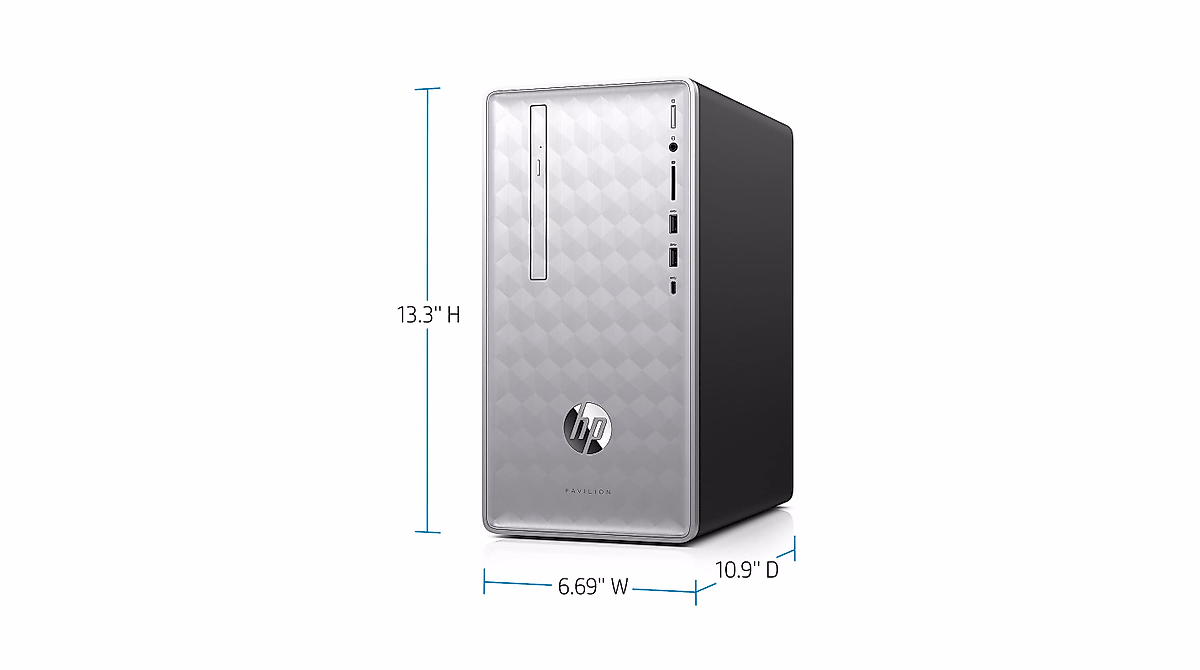 HP Pavilion (590-p0050) Desktop Computer with Intel Core i5+8400 ...