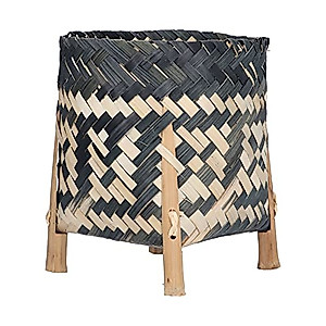 Handwoven Basket, Material Plant Storage Basket for Succulent Plants for Mini Tree for Medium and Small Flower