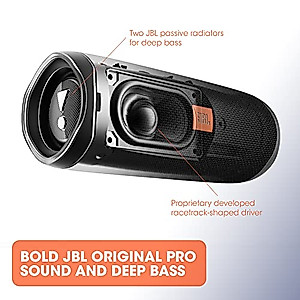 JBL FLIP 5 - Waterproof Portable Bluetooth Speaker Made from 100% Recycled Plastic - Blue (Renewed)