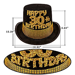 30th Birthday Gifts for Him,30th Birthday Party Hat,30th Birthday Sash for Men,30 Birthday Party Decorations,30th Birthday Favors,30 Year Old Birthday Hat,30 Birthday Sash,30th Birthday Party Ideas