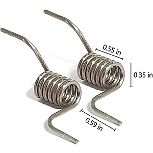 2 PCS MHY62044106 Refrigerator Door Spring Fits for LFX28968SB LFX28968ST LFX31945ST LMX31985ST LFX25978SB LFC25765ST LFX25978SB/00