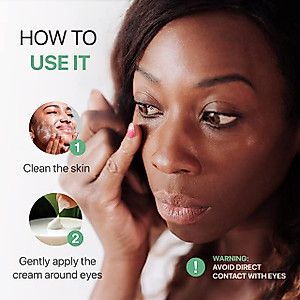 REMEDIAL Eye Cream for Dark Circles and Puffiness, Bags Under Eyes Treatment, Anti-Aging Collagen Eye Cream for Wrinkles, Day & Night Caffeine Eye Cream with Niacinamide Dimethicone, Made in USA