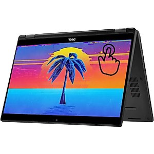 Dell Latitude 7390 2-in-1 Laptop, 13.3" FHD(1920 X 1080) Touchscreen Notebook, Intel Core i5-8350U, 16GB DDR4 RAM, 512GB SSD, CAM, Windows 10 Pro (Renewed)