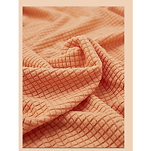 IMYOGI High Stretch Sofa Covers Stretch Sofa Cover Soft Couch Covers Stylish Anti Slip Sofa Slipcovers Machine Washable Furniture Protector for Living Room -blue-1-4 Seater(235-310cm)