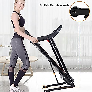 Treadmill,Treadmills for Home, 2.5HP Portable Foldable Treadmill with 15 Pre Set Programs and LED Display Panel