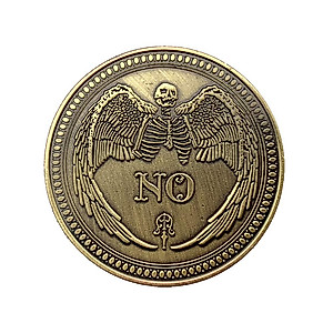 Yes No Challenge Coin Decision Maker Commemorative Coins Collection