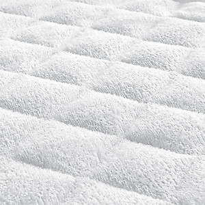 Diaper Changing Pad Liner Non-Slip, Waterproof Terry Mat Changing Pad Cover Liner, Quilted Absorbent Bassinet Liners Washable, 3 Pack 13"x 26" Reusable Portable Changing Table Pad White