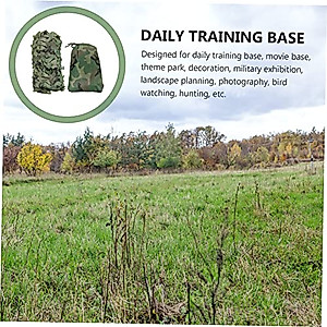 Toddmomy 1 Set Camouflage Camouflage Net Vegetable Plants Decor Plants Outdoor Plants Sunshade Fence Net Hunting Blind Camo Net Camo Blind Netting Camouflage Nettings Shading Nets Portable