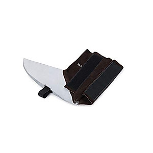 Waylander Leather Welding Spats - Cowhide Leather Shoe Boot Protectors Covers - Kevlar Stitched Low Top Gaiters with Elastic Band - SC0206