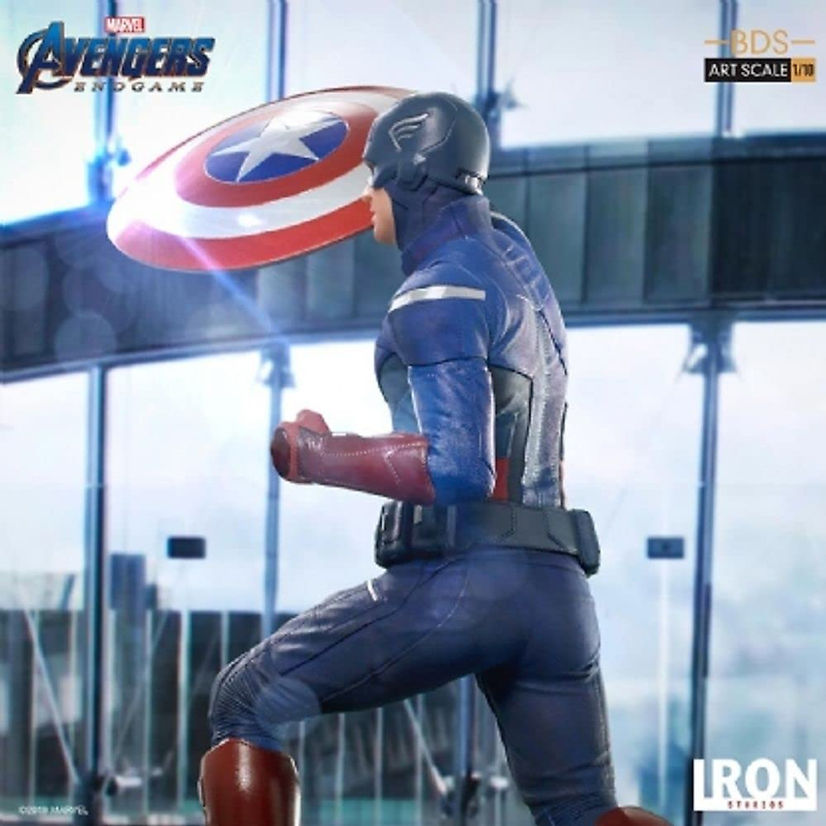 Iron Studios - Avengers: Endgame - Captain America 2012 BDS Art Scale 1/10