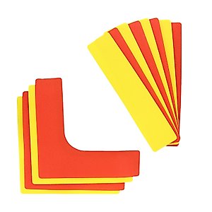 Get Out! Tennis Court Line Boundary Markers, Pickleball Court Spot Markers for Kids, Basketball Training Equipment