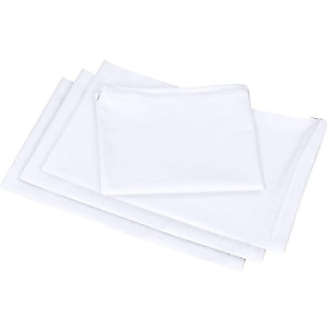 Utopia Bedding Waterproof Pillow Protector Zippered (4 Pack) Queen – Bed Bug Proof Pillow Encasement 20 x 28 Inches