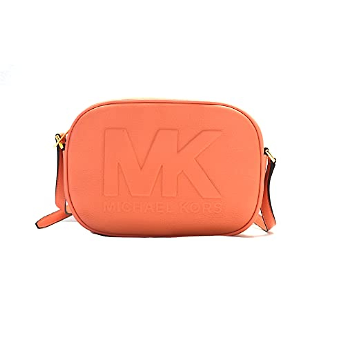 Jet Set Medium Embossed Pebbled Leather Crossbody Bag