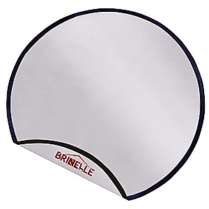 BRINELLE Fireproof Mat for Fire Pit 36" Round, Fireproof Mat for Deck and Outdoor Patio, 3 Layer Fire-Resistant Grill Mat for Lawn Protection, Heat Shield Fire Pit Mat for Grass, Ground and Wood Floor