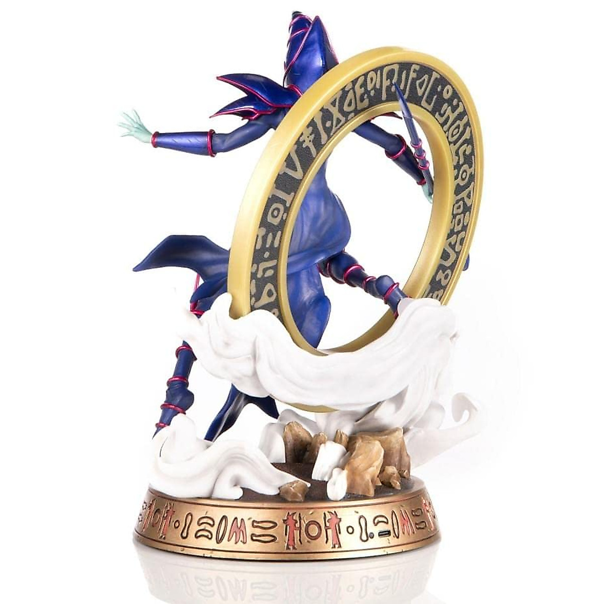 First 4 Figures Yu-Gi-Oh! Dark Magician PVC Statue (Blue Variant), 12 inches