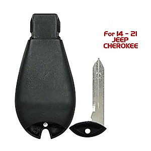 Lot of 1x New Replacement Keyless Remote Key Fob Compatible with & Fit For JEEP CHEROKEE 2014-2021