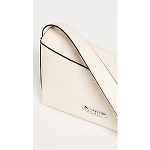 STAUD Women's Acute Shoulder Bag, Cream, Off White, One Size