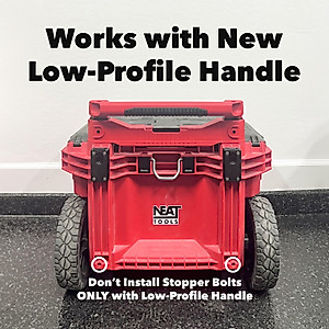 All New Neat Tools Handle Quick Release Pins Kit for Milwaukee PACKOUT Rolling Toolbox Packout Mod