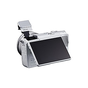 Canon EOS M10 Mirrorless Camera Kit with EF-M 15-45mm Image Stabilization STM Lens Kit (White)