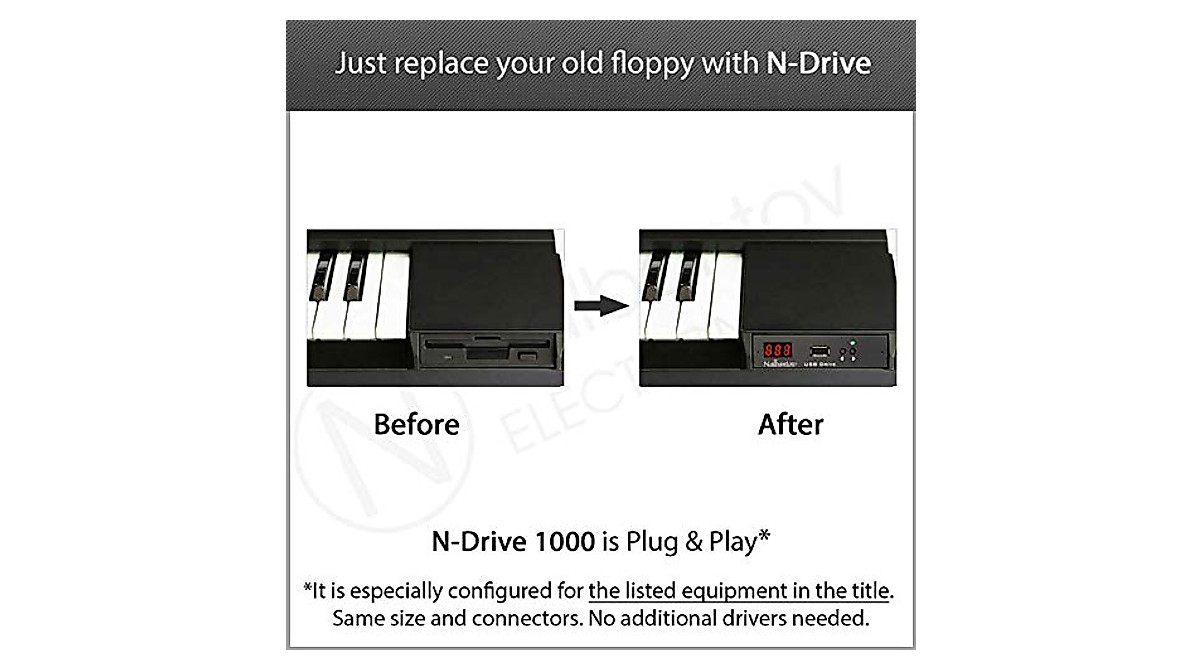 Upgrade Your AKAI MPC-60 MK I with N-Drive 1000 USB Emulator