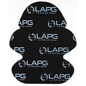 LA Police Gear Neoprene Tactical Knee Pads, Slip in Internal Knee Pads for Work Pants, Protective Neoprene Knee Pad Inserts
