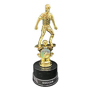 Express Medals Boys Soccer Trophy Award Kits That Include Silicone Soccer Wrist Band Awards (Pack of 10)