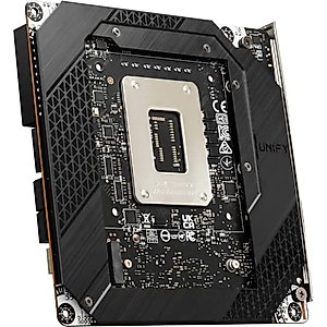 MSI MEG Z690I Unify Gaming Motherboard (Mini ITX, 12th Gen Intel Core, LGA 1700 Socket, DDR5, PCIe 5, 2.5G LAN, M.2 Slots, Wi-Fi 6E)