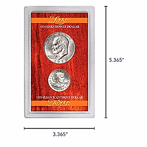 American Coin Treasures Last Eisenhower Dollar and First Susan B. Anthony Dollar