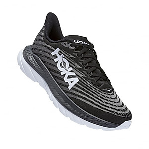 HOKA ONE ONE Women's Gymnastics Shoes, Multicoloured Black Castlerock, 8 US