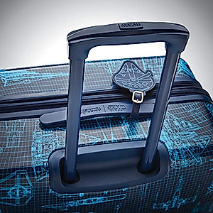 American Tourister Star Wars Hardside Spinner Wheel Luggage, Intergalactic, Carry-On 20-Inch