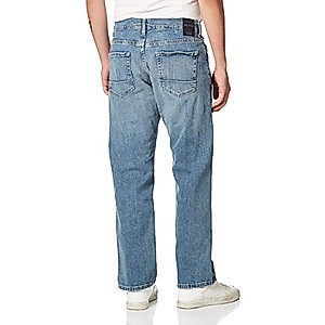 Nautica Men's Size Big and Tall Relaxed Fit Jean, Light Tidewater Wash, 48W x 30L