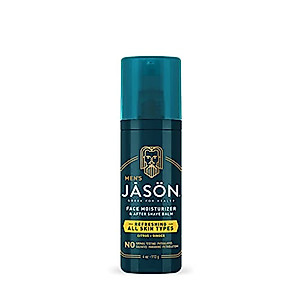 Jason Men's Refreshing Lotion and Aftershave Balm, 4 oz