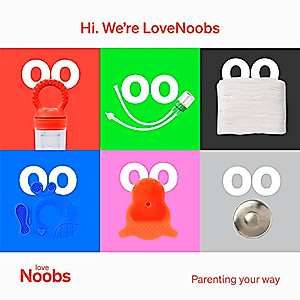 Love Noobs Baby Cotton Pads for Diaper Change, 360 Count, Ultra Soft 100% Organic Extra Large Cotton Pads for Baby Sensitive Skin, Lint-Free Premium Jumbo Size Cotton Pads, 100% Cotton Squares