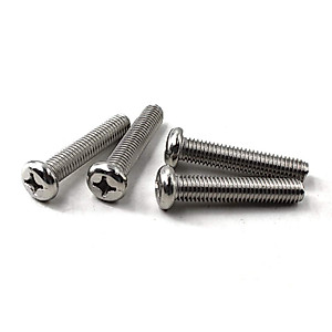 M8x30 Phillips Screws 304 Stainless Steel Metric Machine Screw Bolt (Pack of 20)
