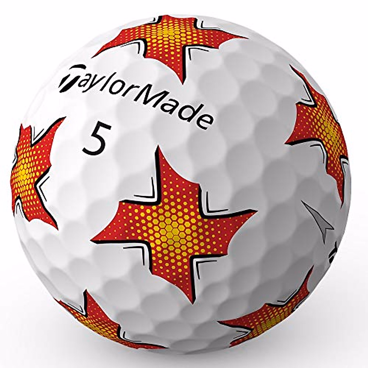 TaylorMade TP5 Pix Fair Recycled Used Golf Balls [36-Ball] White