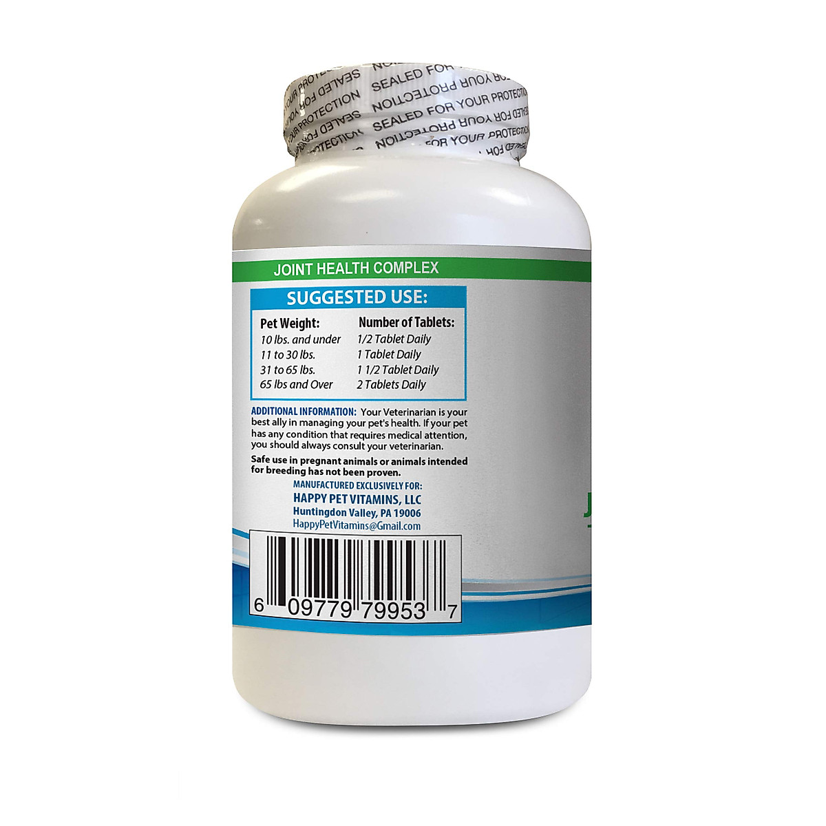 Dog Joint Supplement tumeric - Joint Health Complex with Turmeric for Dogs - with MSM and Turmeric - Hip Support - pet Joint Support - 2 Bottles (120 Tablets)