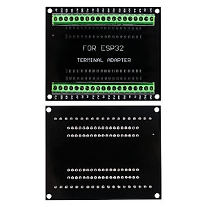Alinan 2pcs ESP32 Breakout Board GPIO 1 into 2 Compatible with 38PIN Narrow Version ESP-WROOM-32 ESP32 Microcontroller Development Board