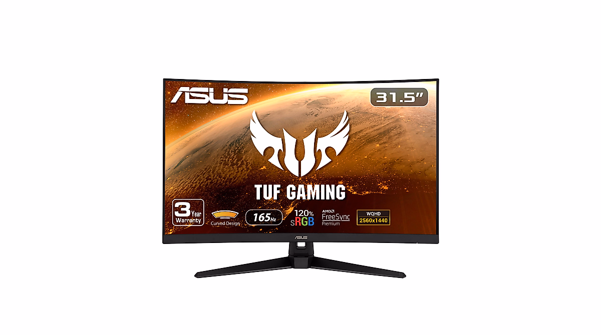 ASUS TUF Gaming 32" 1440P HDR Curved Monitor (VG32VQ1B) - QHD (2560 x ...