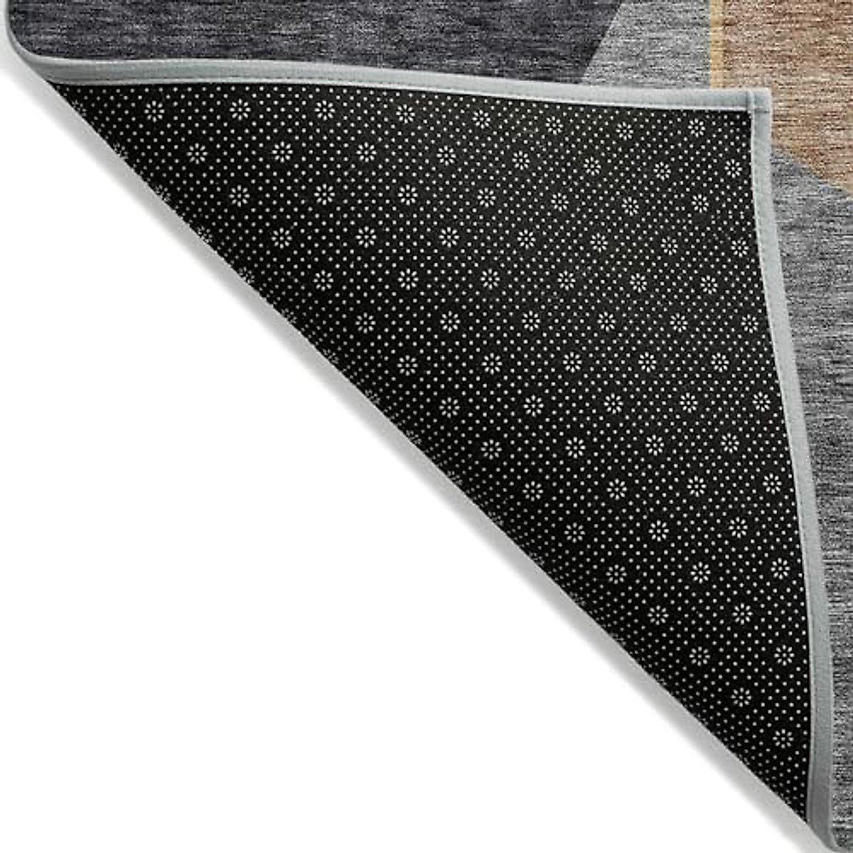 Addison Rugs Chantille ACN648 Charcoal 5' x 7'6" Indoor Outdoor Area Rug, Easy Clean, Machine Washable, Non Shedding, Bedroom, Living Room, Dining Room, Kitchen, Patio Rug