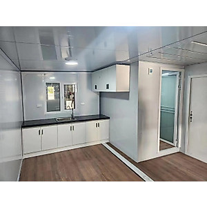 Foldable Container Expandable House 1 Bedroom Prefabricated Folding House With Bathroom