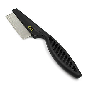 Pet Republique Grooming Tool - Fine-Toothed Comb for Removing Fleas, Mites, Ticks, and Dandruff from Dogs, Cats, Rabbits, and Other Pets