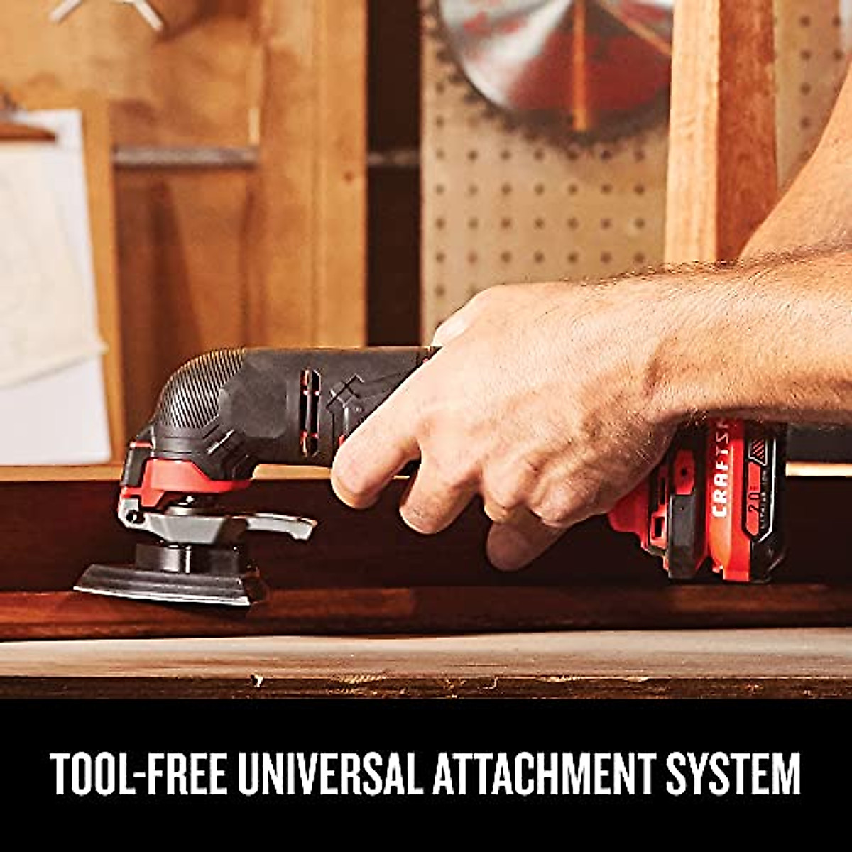 CRAFTSMAN V20 Cordless Oscillating Multi-Tool Kit (CMCE501D1)